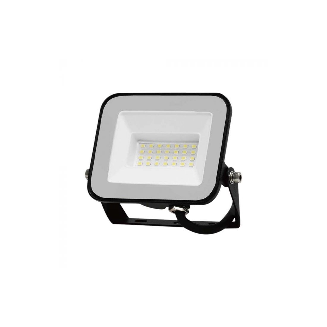 20W LED prožektorius PRO-S, juodu korpusu, 6500K, SAMSUNG CHIP