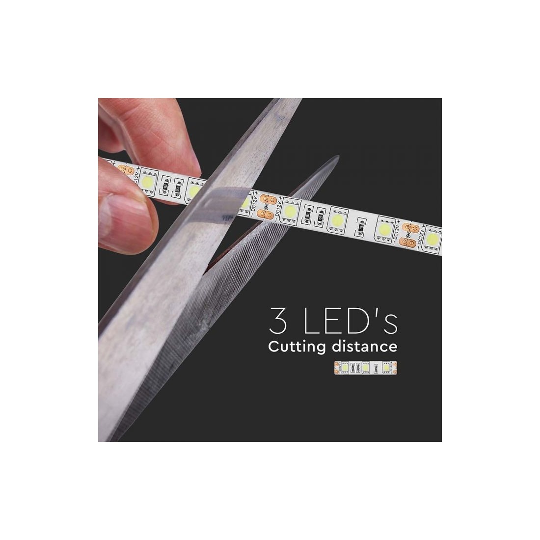 LED juostos, su pulteliais, luboms gera kaina